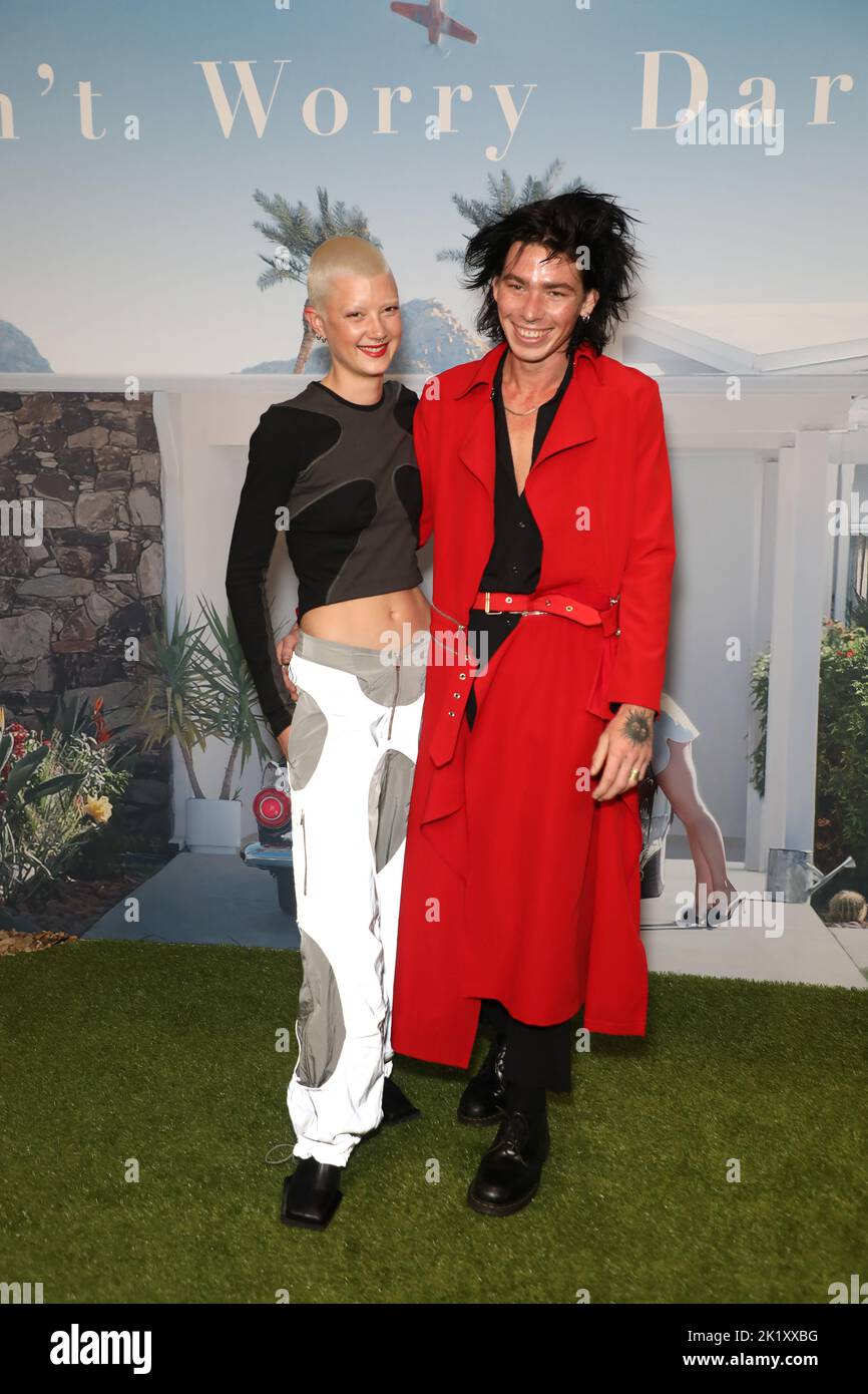 Sydney, Australia. 21st September 2022. Cai Le Plaw arrives on the red ...