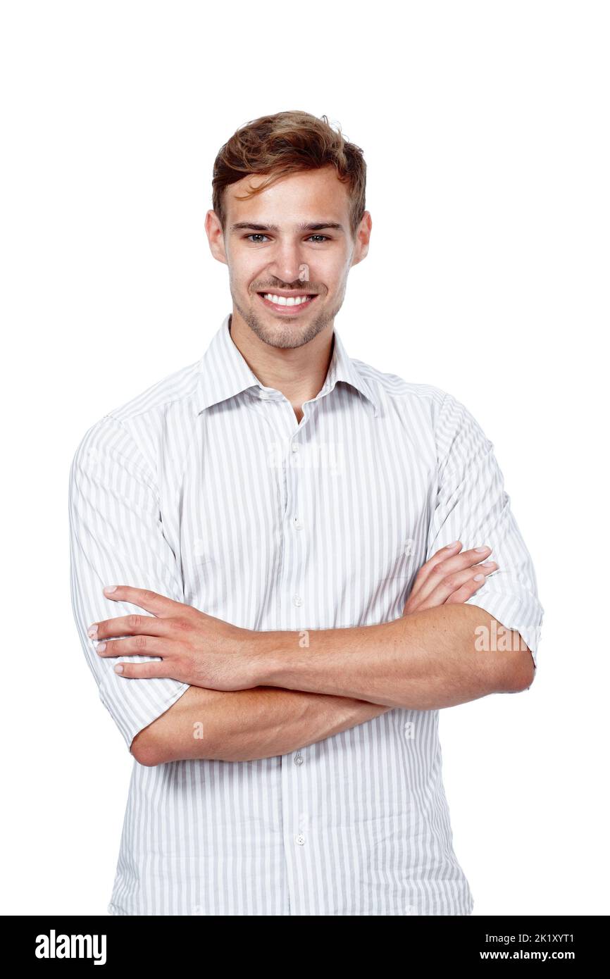 Skinny young man working hi-res stock photography and images - Alamy
