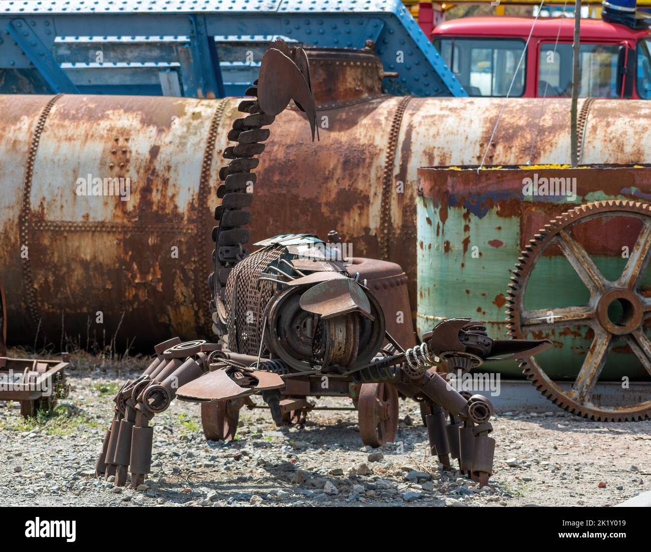 The Metal ZOO original exposition of metal waste and retro objects ...
