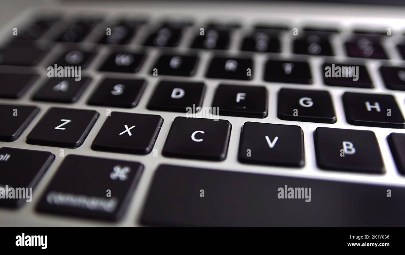 4k close up computer keyboard hi-res stock photography and images - Alamy