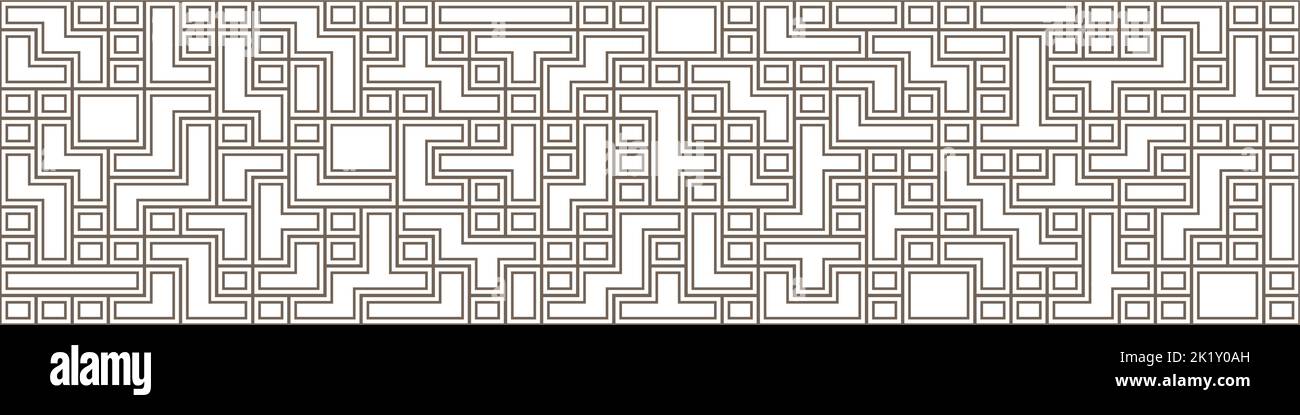 Seamless geometric pattern of multicolored squares and arbitrary shapes ...