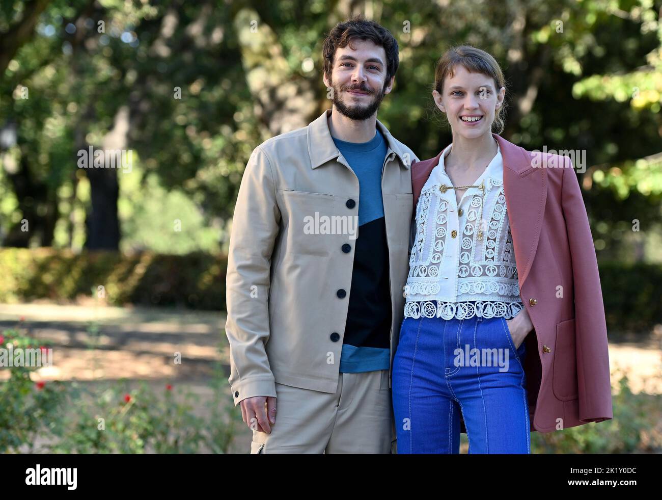September 21, 2022, ROME, ITALIA: Italian actors Alessandro Sperduti (L ...