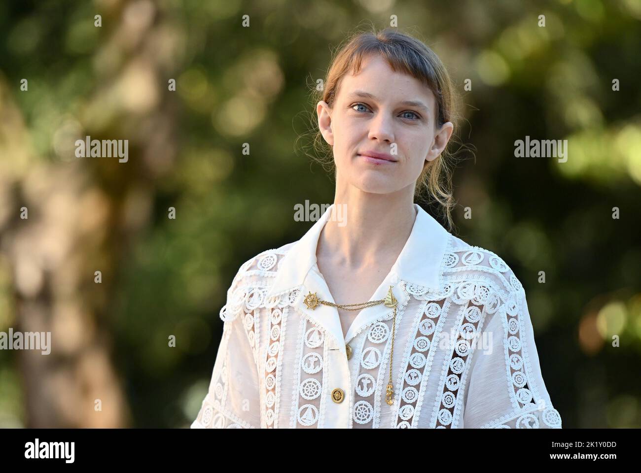 September 21, 2022, ROME, ITALIA: Italian actress Carlotta Gamba poses ...