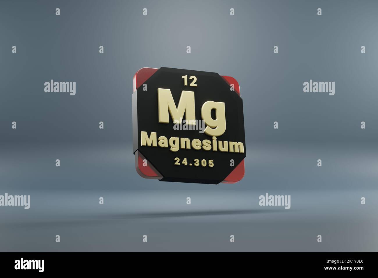 Beautiful abstract illustrations Standing black and red Magnesium ...