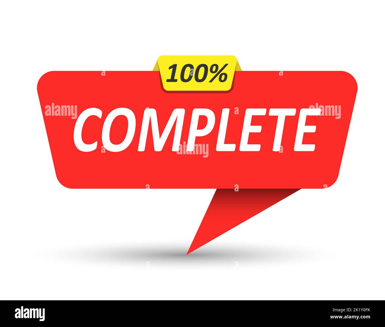 Payment completion label Stock Vector Images - Alamy
