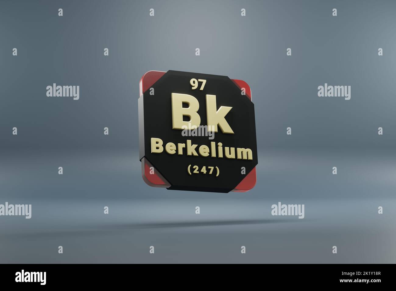 Beautiful abstract illustrations Standing black and red Berkelium ...