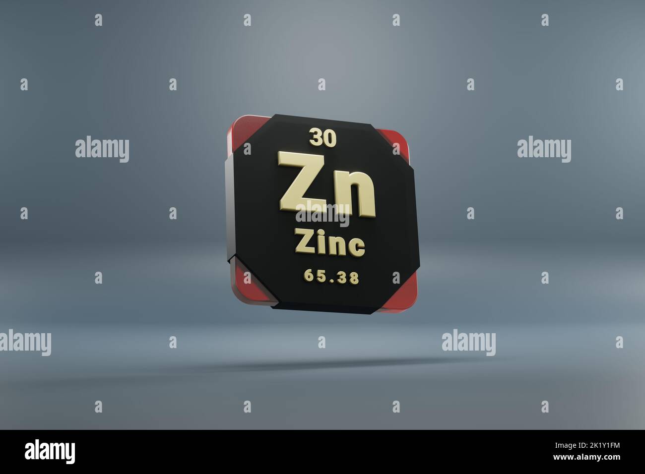 Beautiful abstract illustrations Standing black and red Zinc element of ...