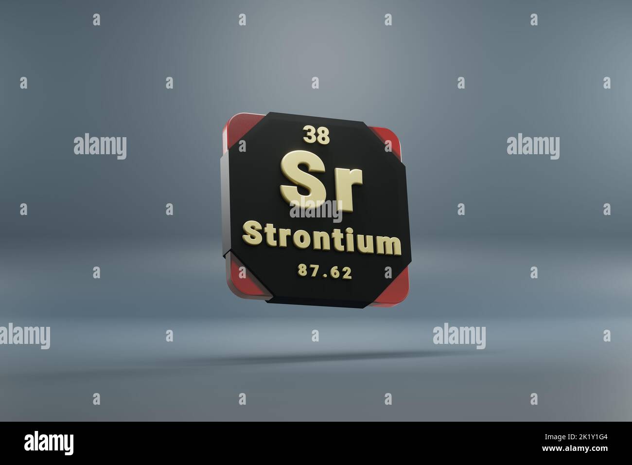 Beautiful abstract illustrations Standing black and red Strontium ...