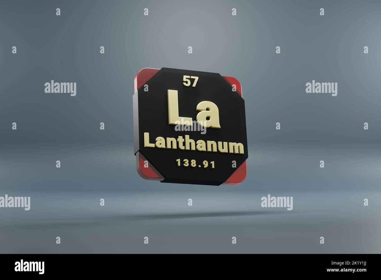 Beautiful abstract illustrations Standing black and red Lanthanum ...