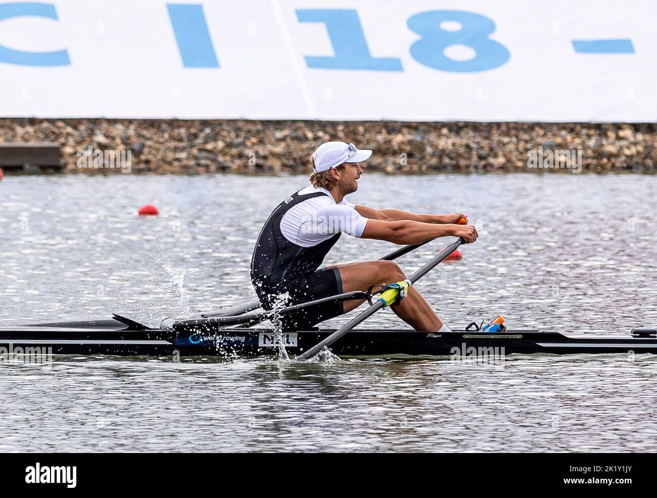 Jordan Parry of New Zealand competing during Day 4 of the 2022 World ...