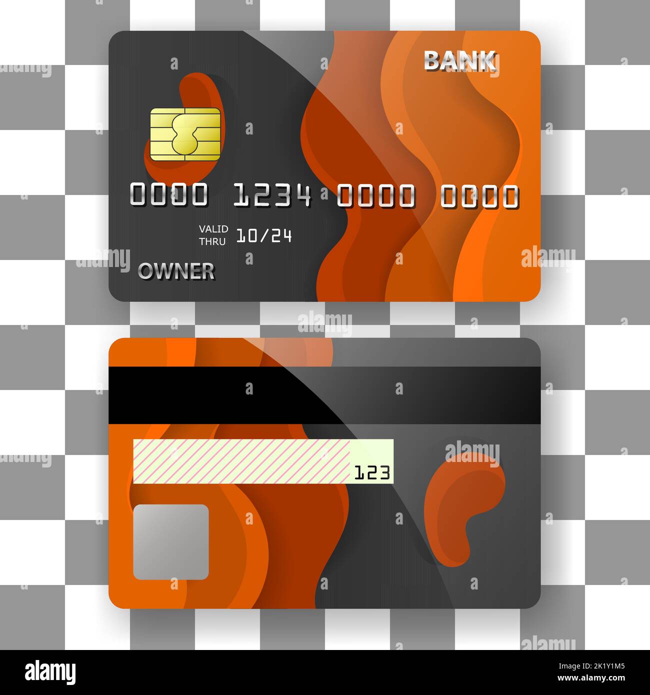 banking card template background luxury design. template for poster ...