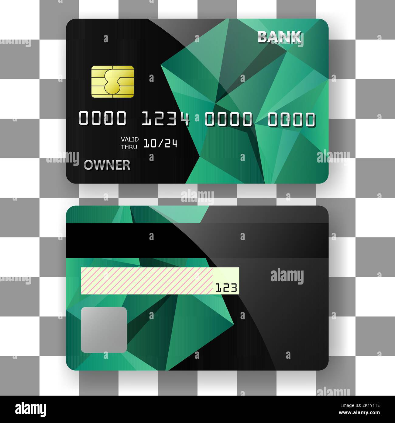 banking card template background luxury design. template for poster ...