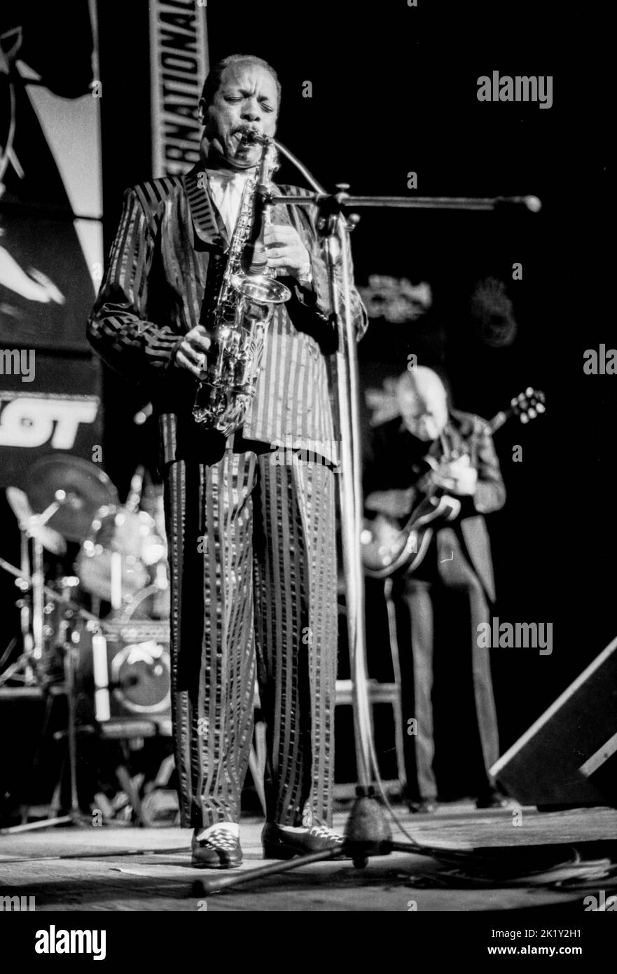 American music scene Black and White Stock Photos & Images - Alamy