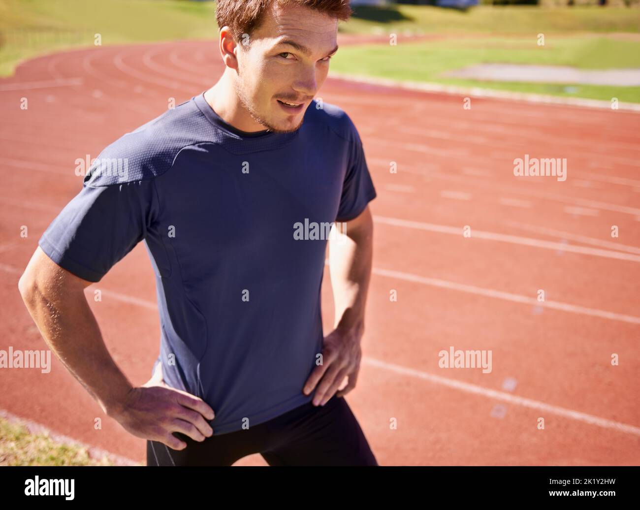 Handsome runner hi-res stock photography and images - Alamy