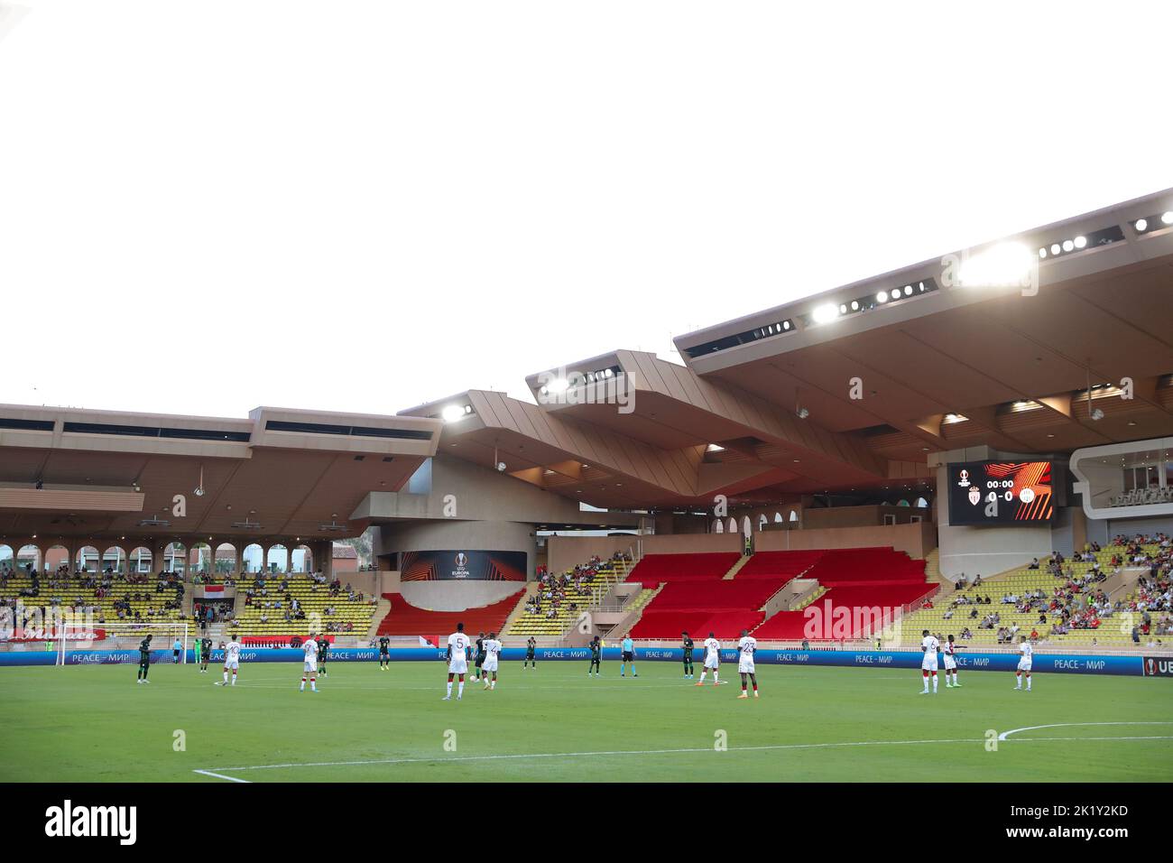 Monaco, Monaco, 15th September 2022. A general view at kick off in the ...