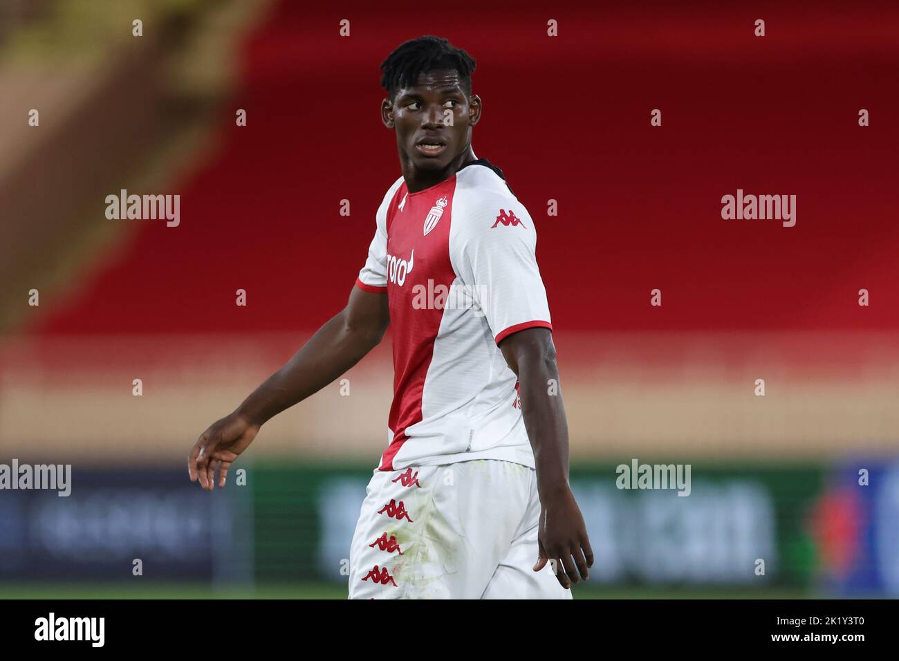 Monaco, Monaco, 15th September 2022. Breel Embolo of AS Monaco looks ...