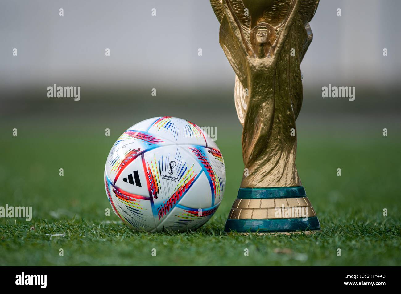 September 3, 2022, Doha, Qatar. FIFA World Cup and official Adidas Al ...