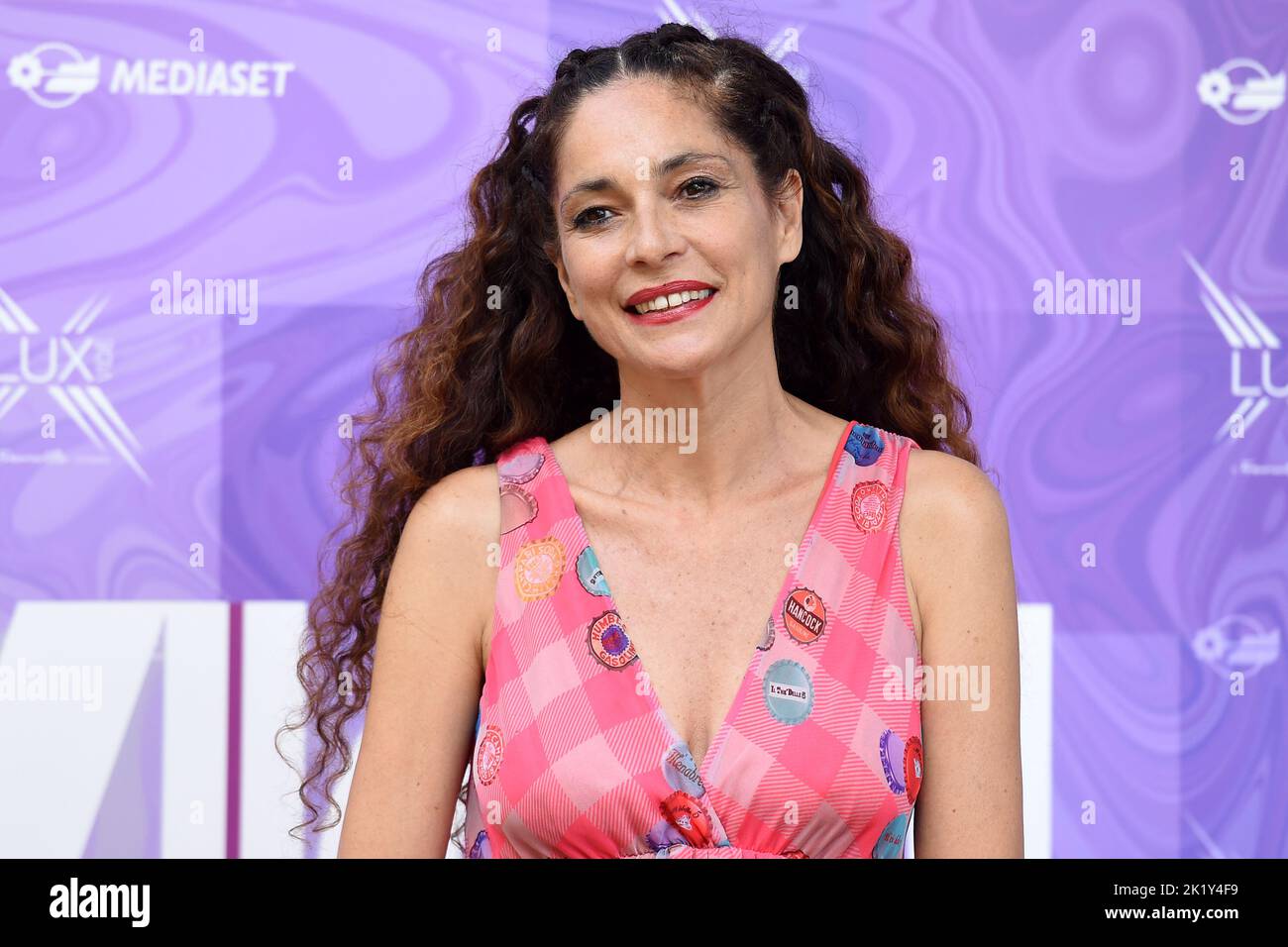 Simona Cavallari during photocall of the mediaset TV series Viola come ...