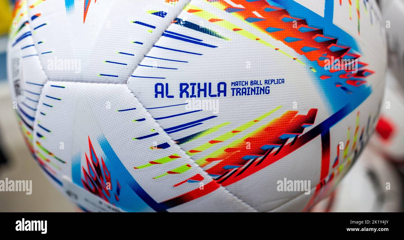 September 2, 2022, Doha, Qatar, The official ball of the FIFA World Cup ...