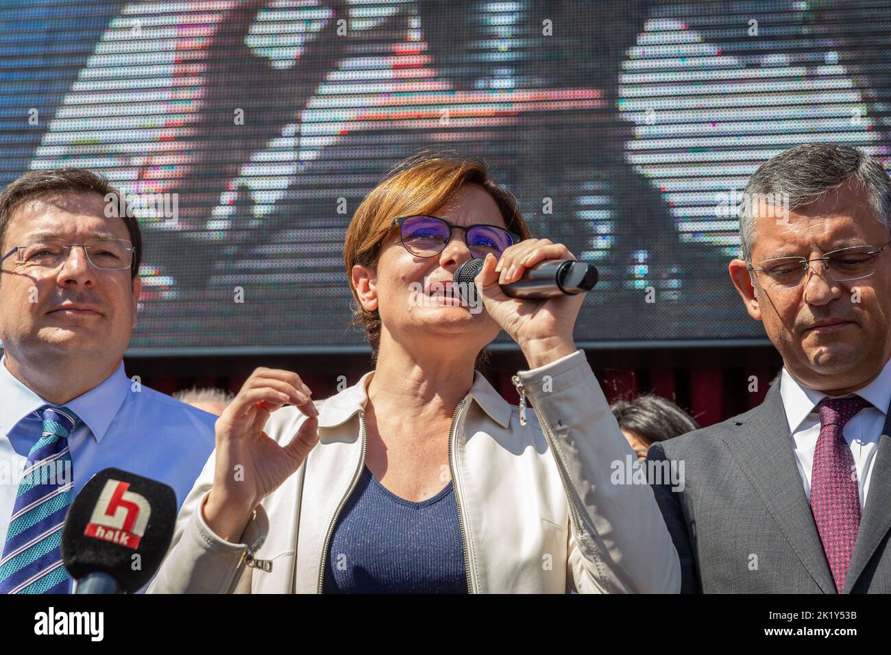 September 21, 2022: Republican People's Party Deputy Canan Kaftancioglu ...