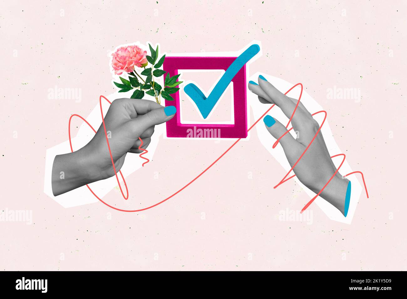 Photo artwork minimal picture of arms checking mark counting period ...