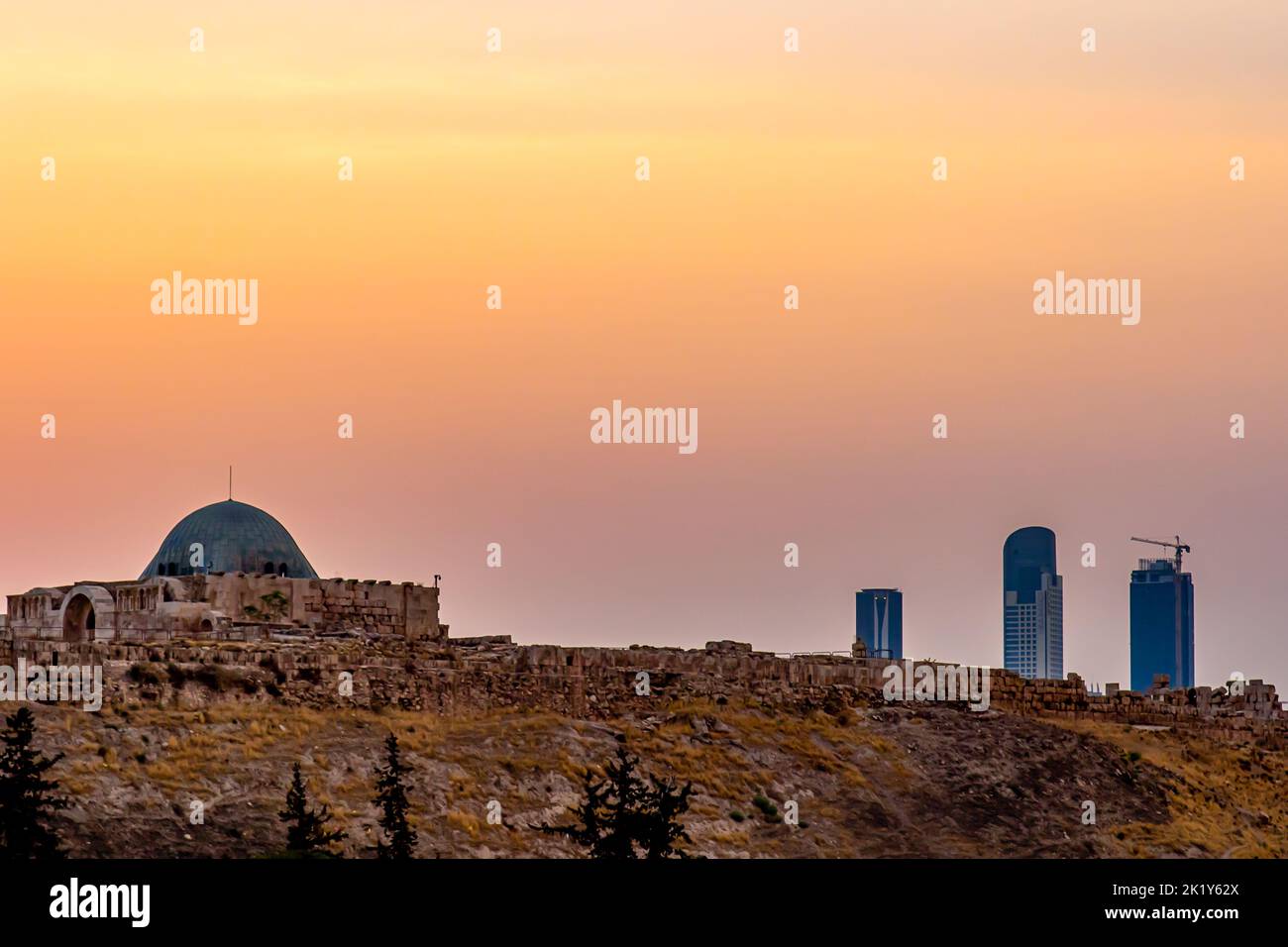 Skyline of Amman from the Citadel Stock Photo - Alamy