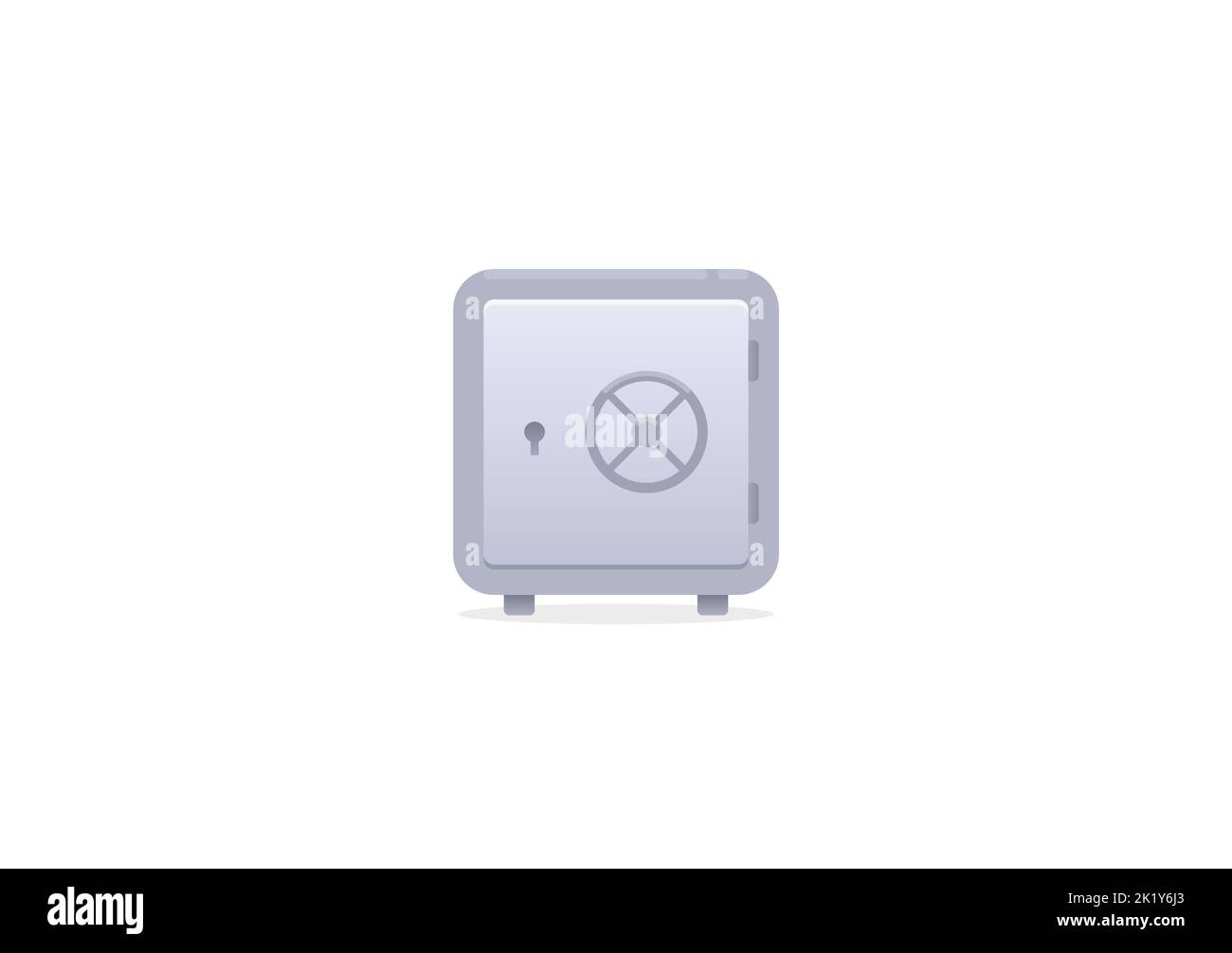 Strongbox icon. Safe vector illustration Stock Vector Image & Art - Alamy