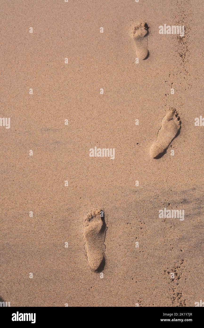 Overhead footprints hi-res stock photography and images - Alamy