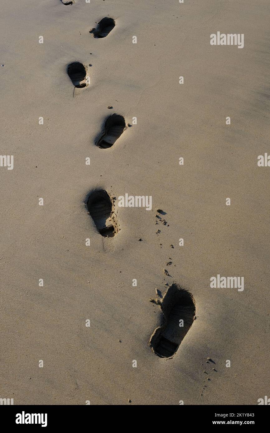 Overhead footprints hi-res stock photography and images - Alamy