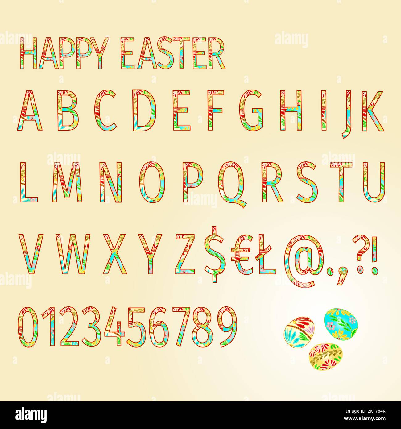 Italic script letters Stock Vector Images - Alamy