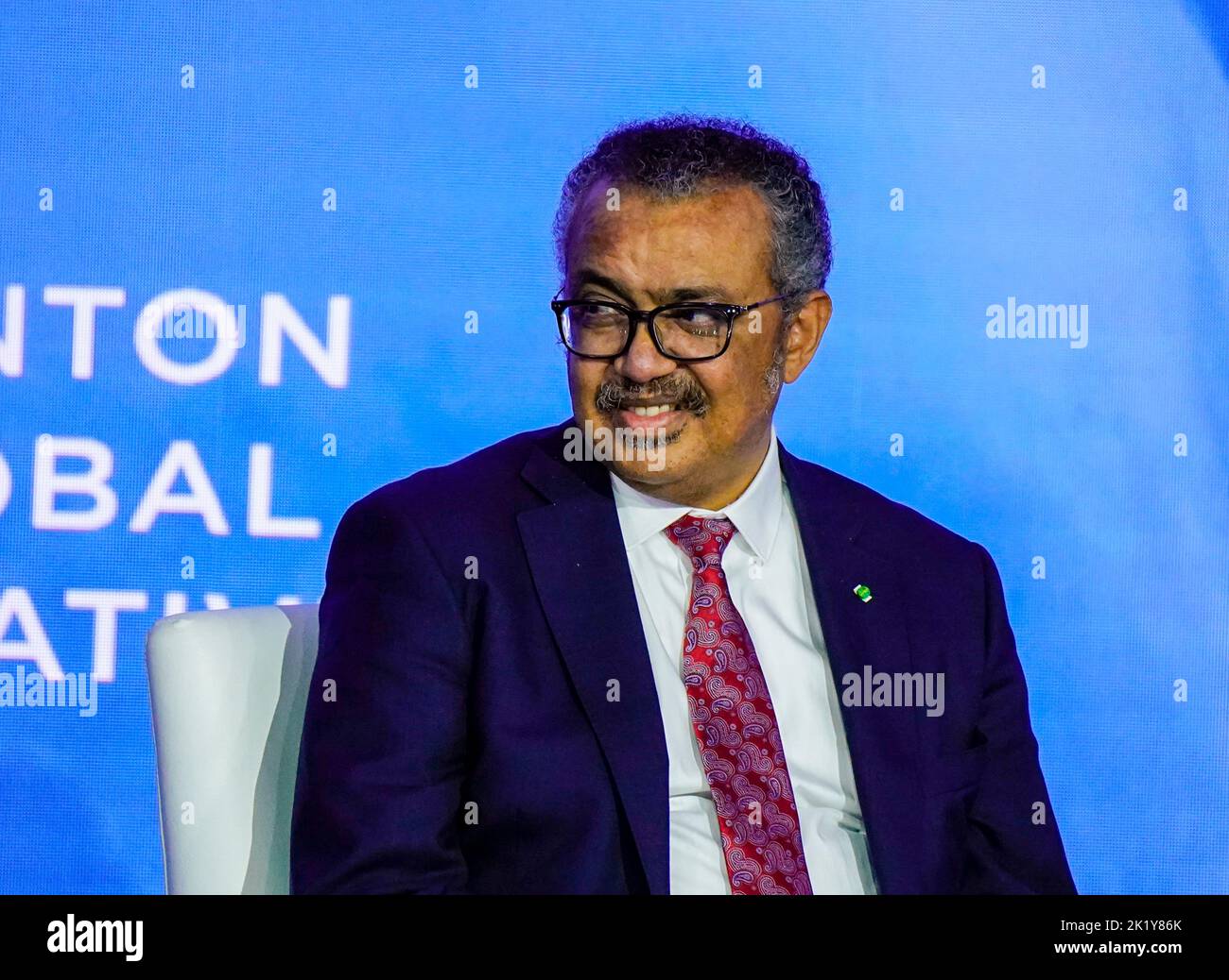 09/20/2022 New York City, New York World Heath Organization Dr Tedros ...