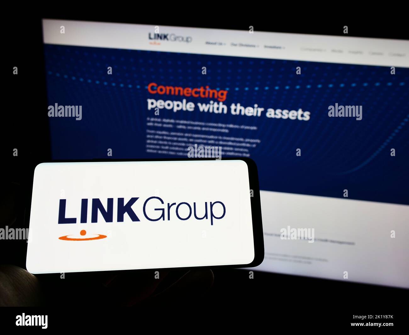 Link logo hi-res stock photography and images - Alamy