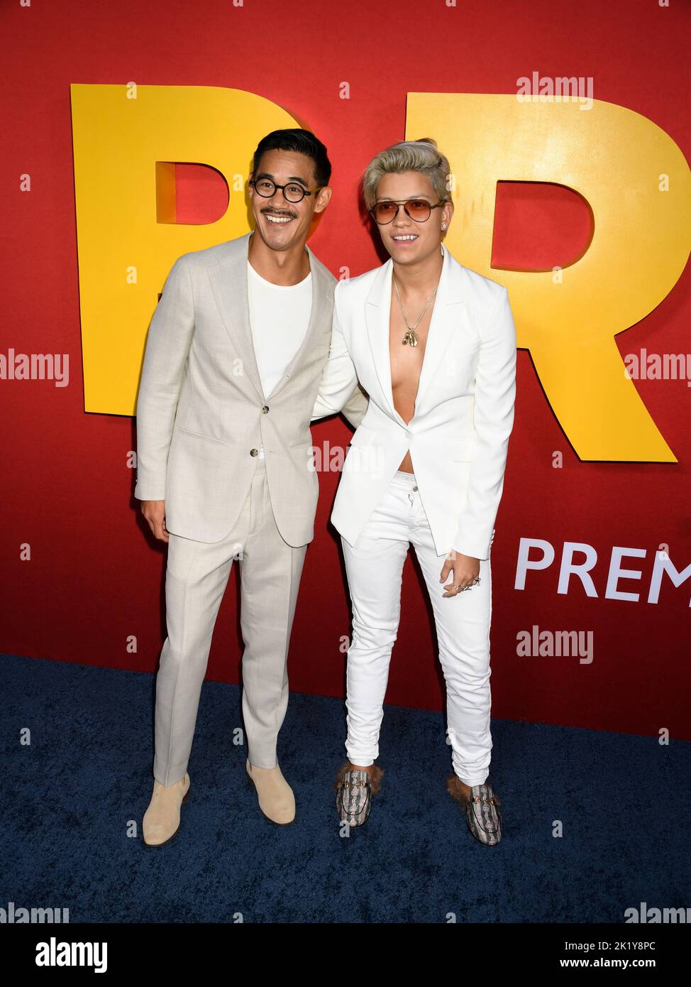 09/20/2022 New York City Bennett Chin, Victoria Britto attends the Bros ...