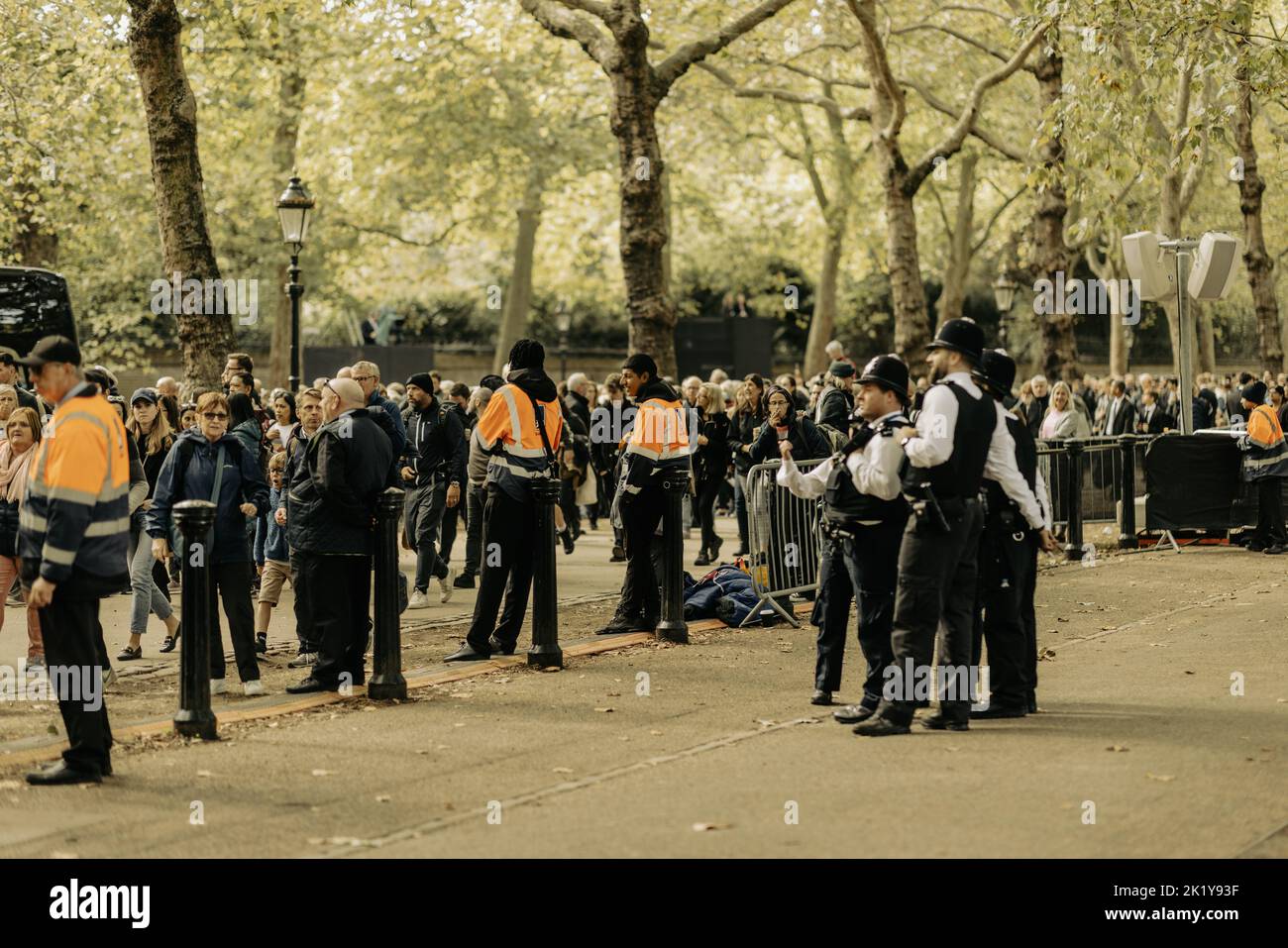 London in the year of Queen Elizabeth's Death 2022 Stock Photo - Alamy