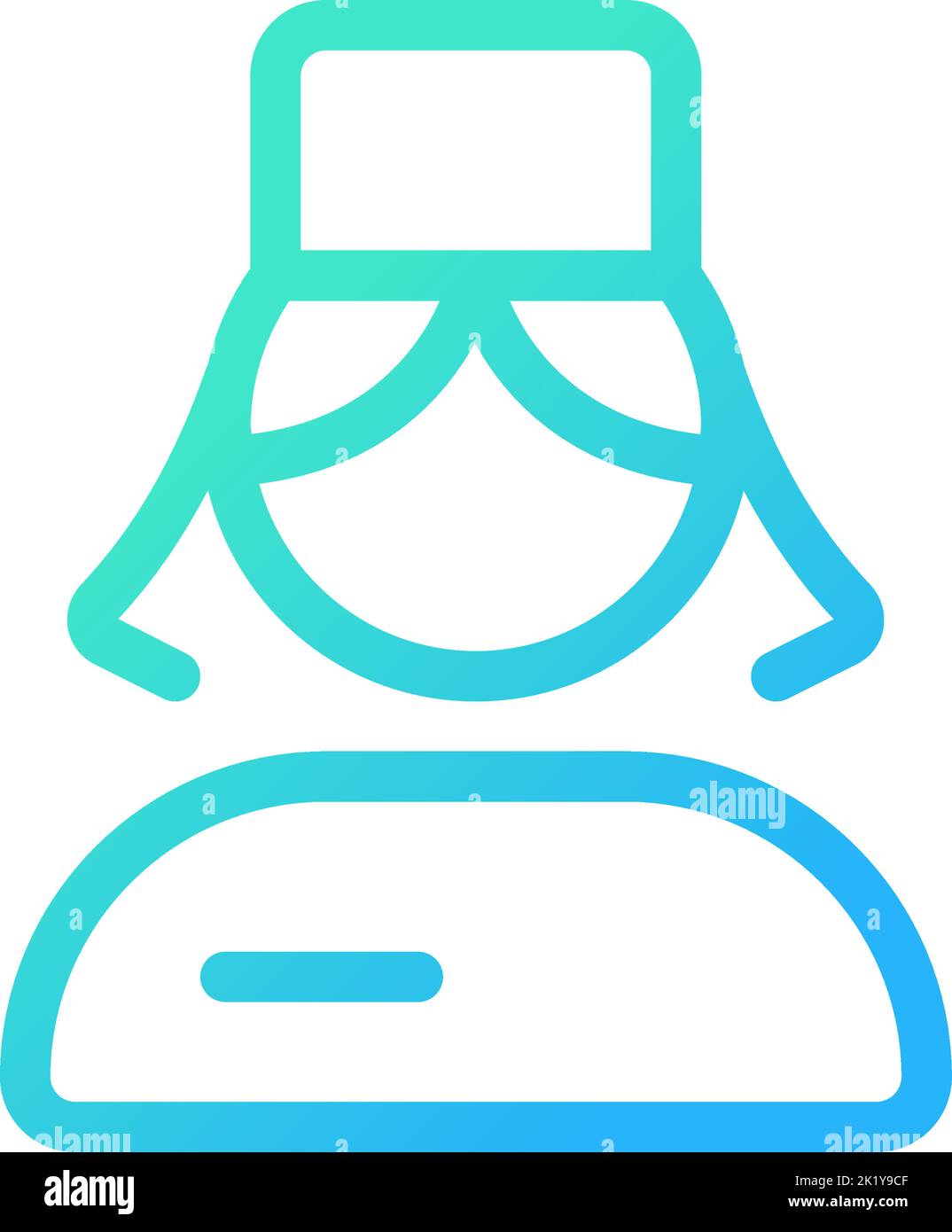 Nurse concept icon linear hi-res stock photography and images - Alamy