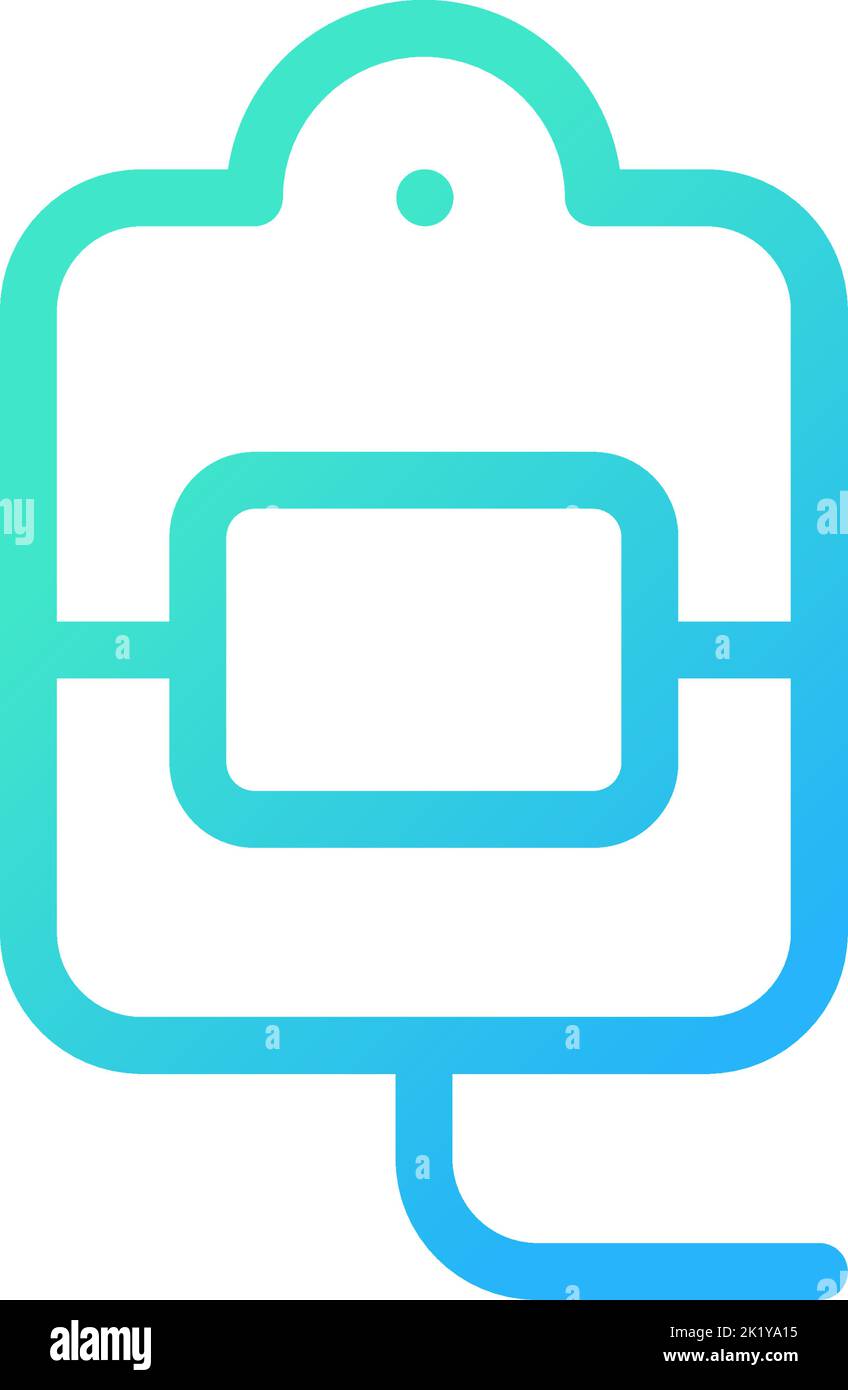 Blood transfusion pixel perfect gradient linear ui icon Stock Vector Image & Art - Alamy