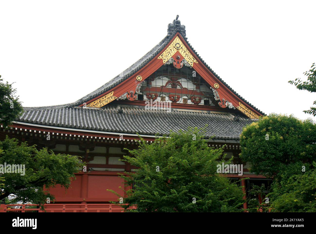 Famous Asakusa Shrine Building in Tokyo, Japan Stock Photo - Alamy