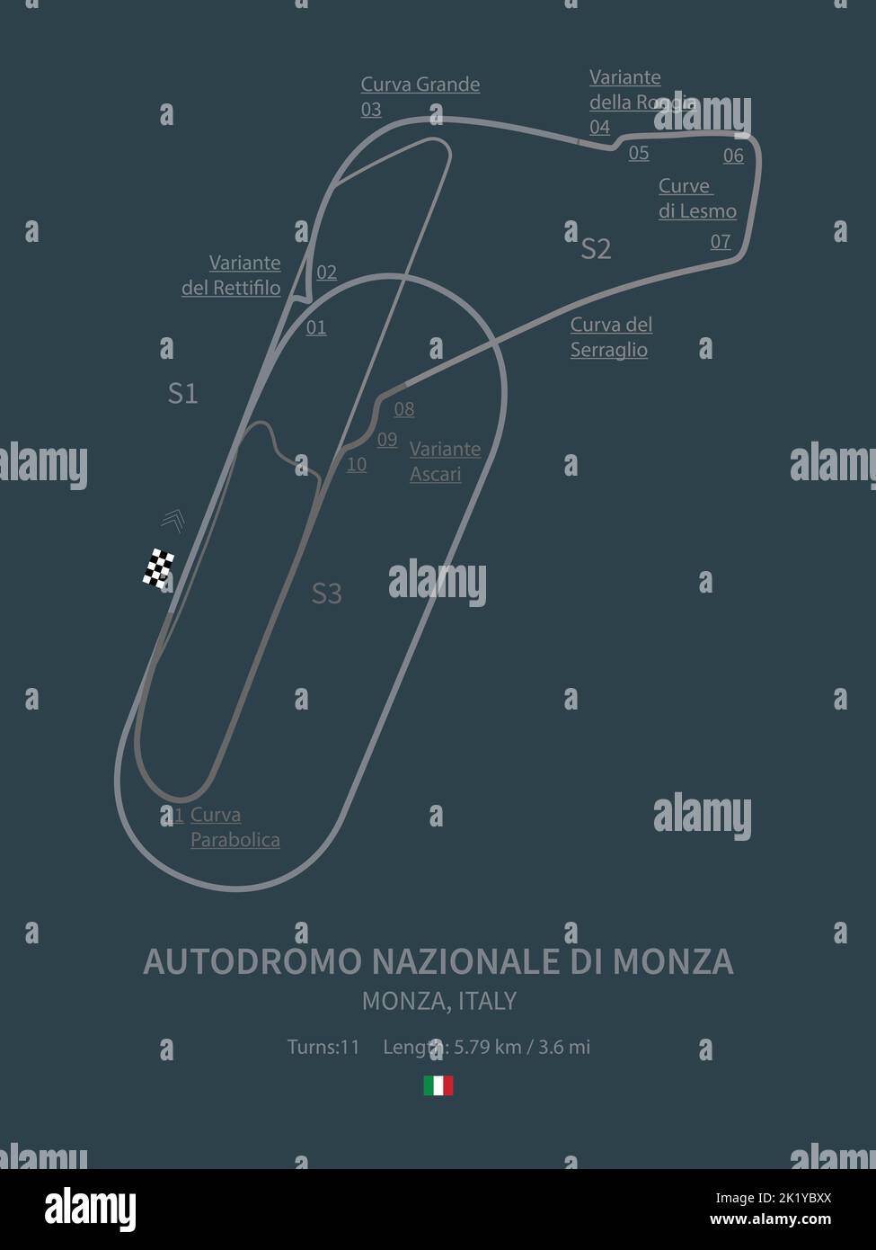 Monza vector vectors hi-res stock photography and images - Alamy