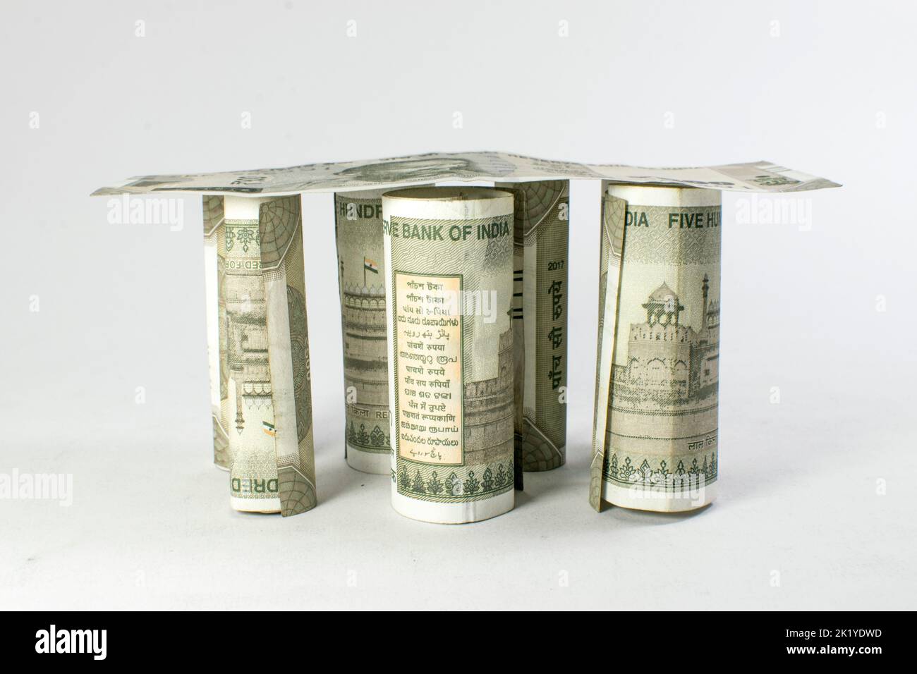 Indian new 500 rupees note hi-res stock photography and images - Alamy