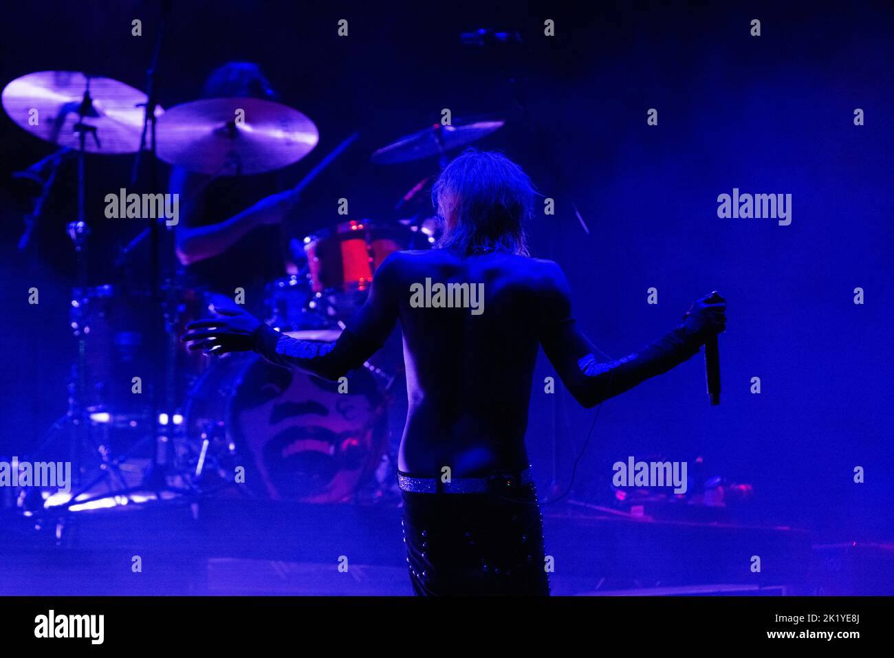 Yves Tumor & Its Band on the Mountain Stage, Day One of the Green Man ...