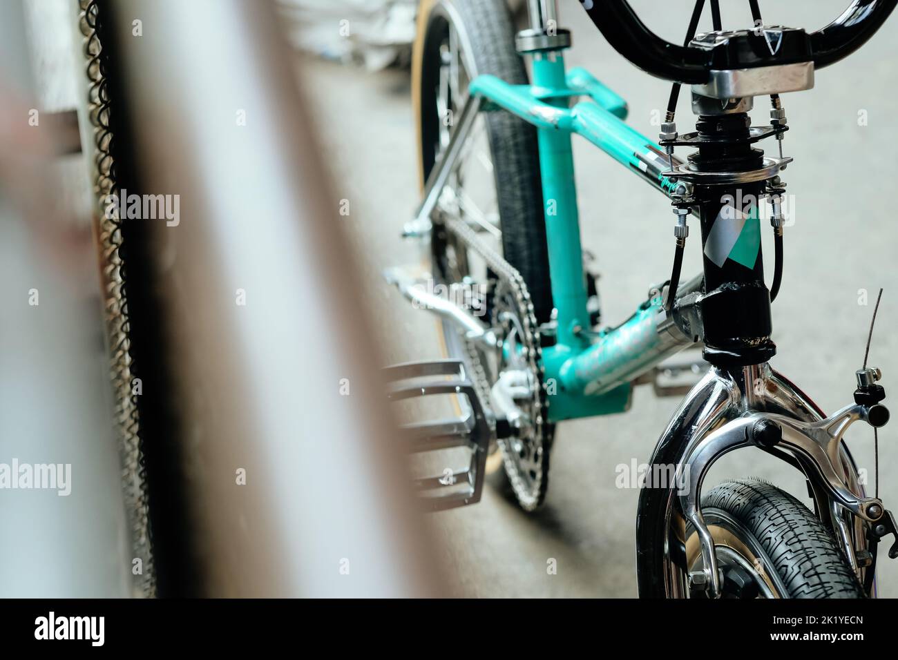 Detail image of Bmx bike background Stock Photo - Alamy