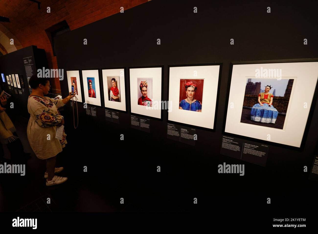 FRIDA KAHLO EXHIBITION BEYOND APPEARANCES, PARIS Stock Photo - Alamy
