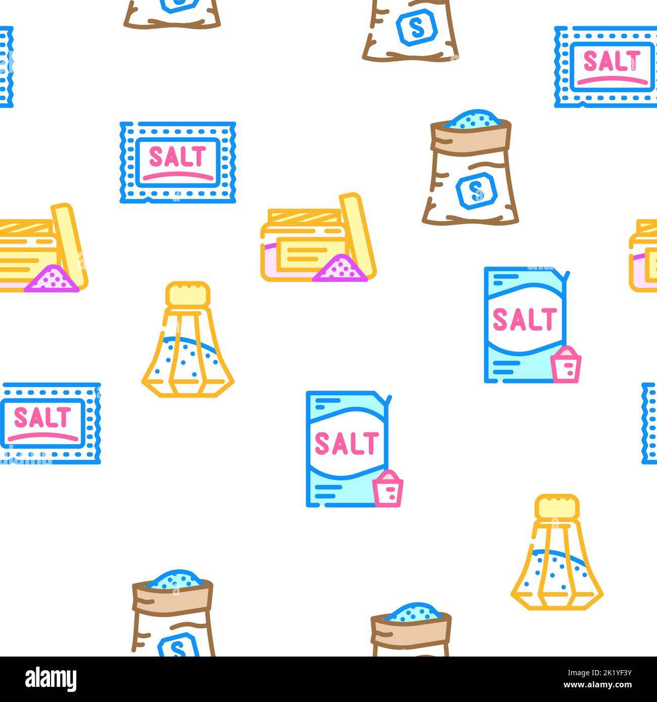Salt crystal pattern Stock Vector Images - Alamy