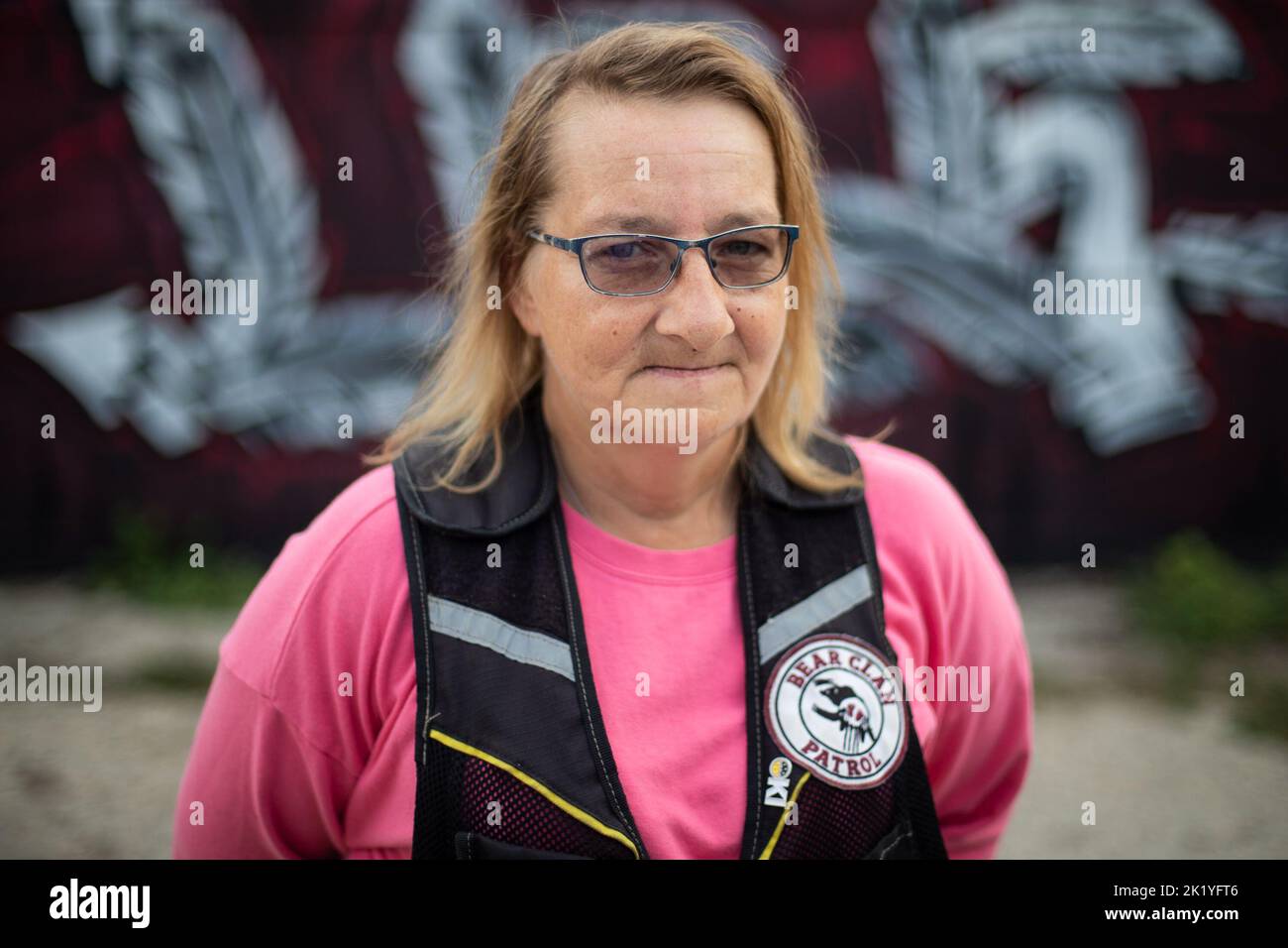 Angela Klassen Janeczko, Bear Clan's West Broadway coordinator, poses ...