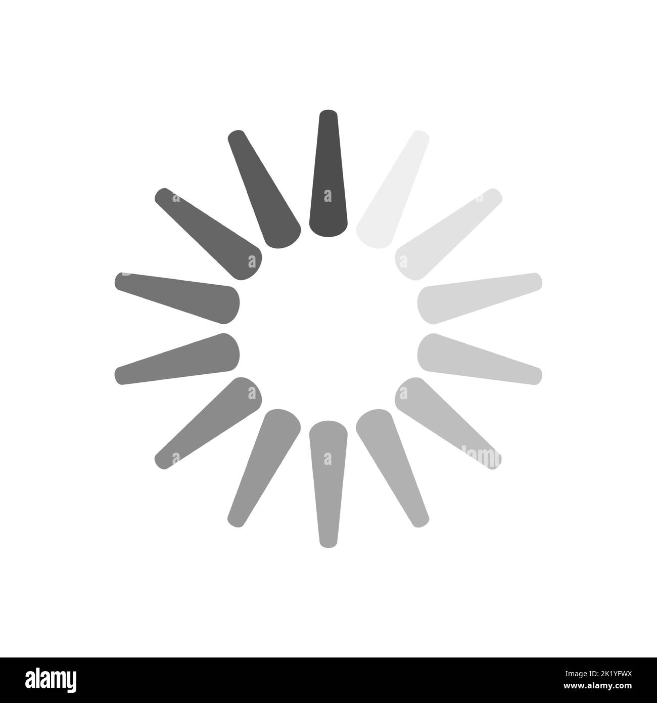 Download sign. Load icon. Load system. Data load. Loading bar. Froze ...