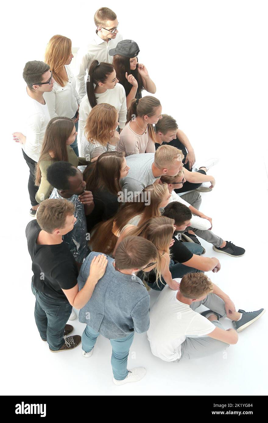 Diverse people walk together hi-res stock photography and images - Alamy