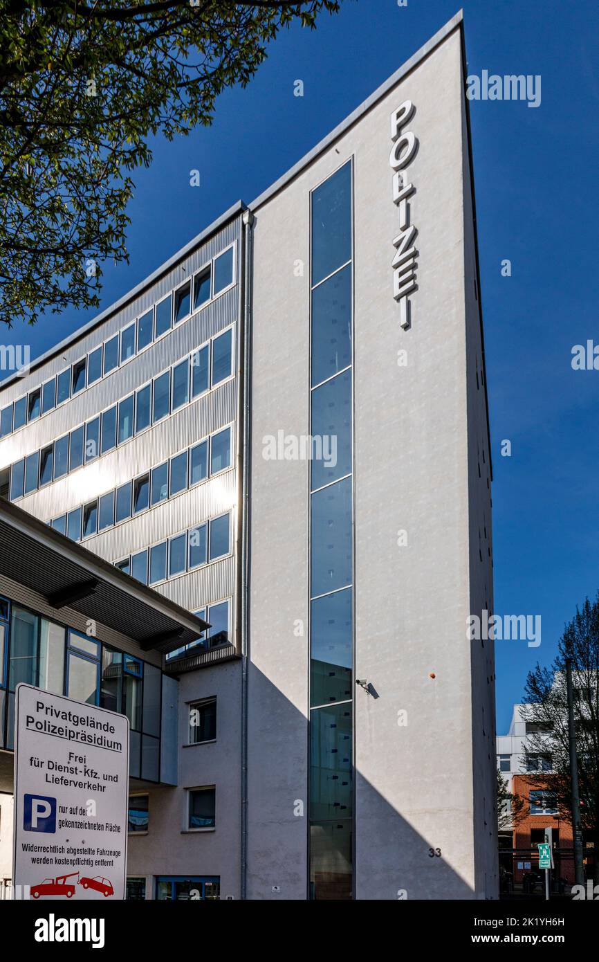 Police Headquarters North Hesse in Kassel Stock Photo - Alamy
