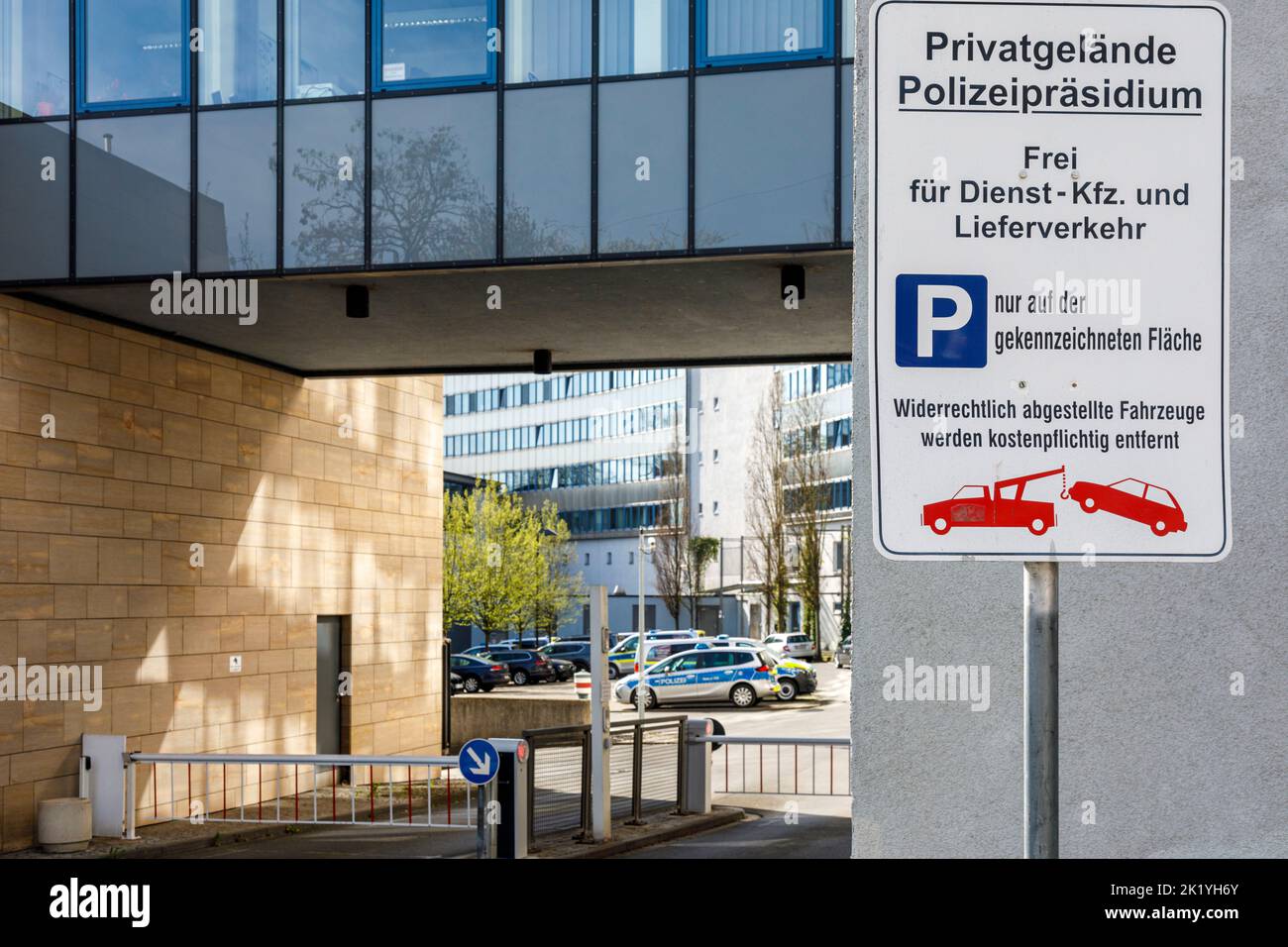 Police Headquarters North Hesse in Kassel Stock Photo - Alamy