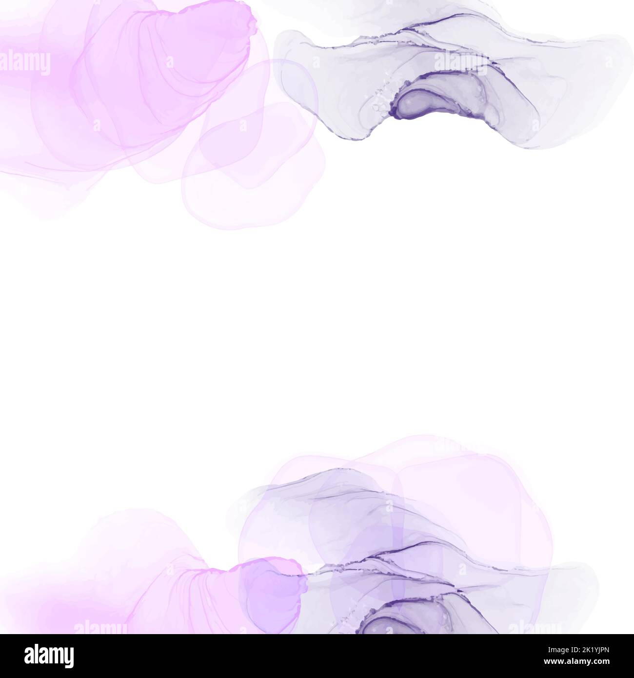 Alcohol Ink Abstract Texture design background pink color on white ...