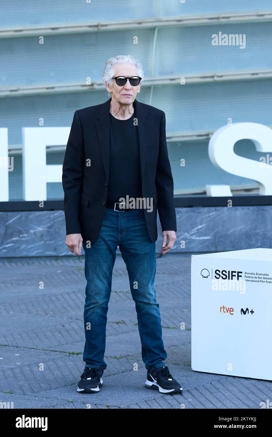 David Cronenberg attended 'Crimes of the Future' and Donostia Award ...